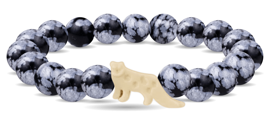Snow Leopard Tracking Bracelet | The Ascent Bracelet | Fahlo